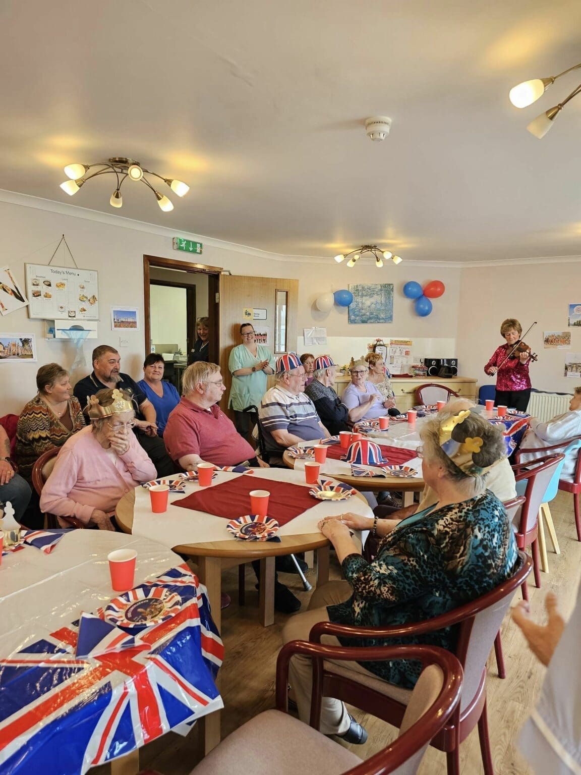 Celebrating the coronation at Aria Care communities! - Aria Care
