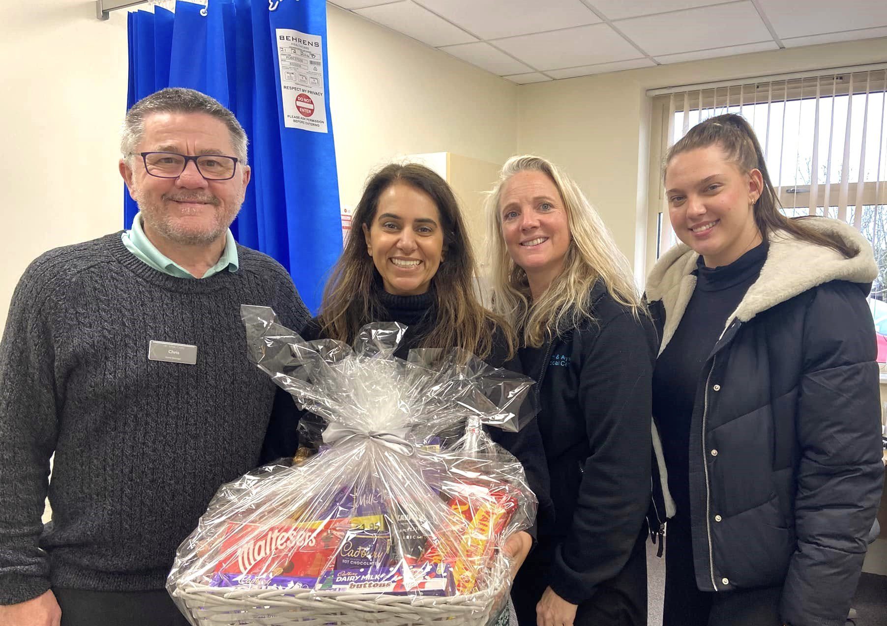 Denham Manor spread Christmas cheer with local businesses